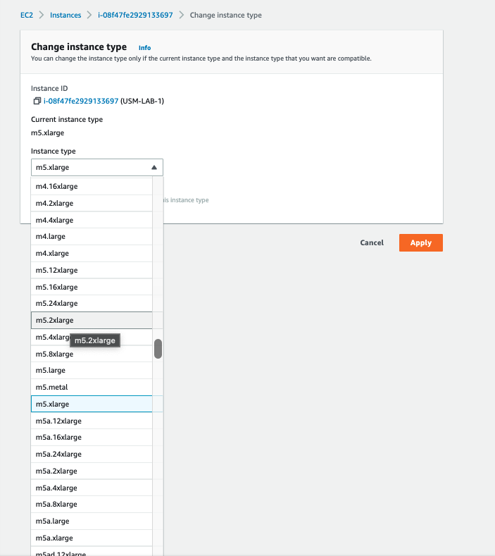 How can I increase the resources available to a USM Anywhere AWS sensor ...