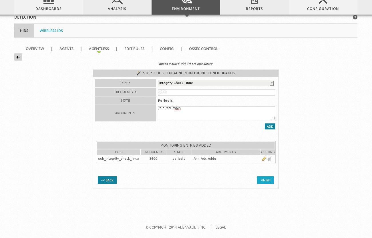 HIDS Agentless How-to | AT&T Cybersecurity