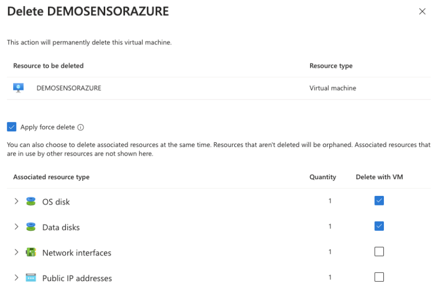 How to redeploy an Azure sensor with the same IP | LevelBlue Success Center