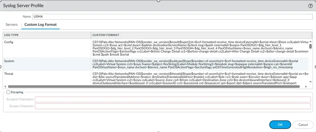 Palo Alto PAN-OS Guide for USMA Troubleshooting / Configuration | AT&T Cybersecurity